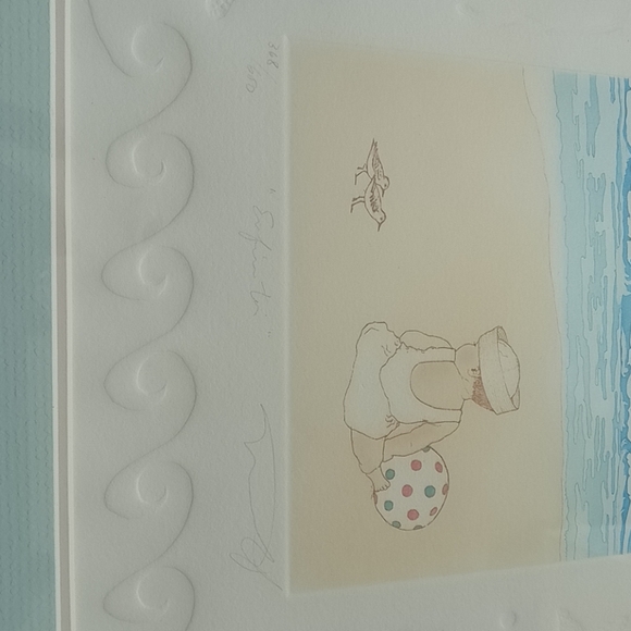 hand signed and numbered vintage lithograph | Accents | Vintage Hand ...